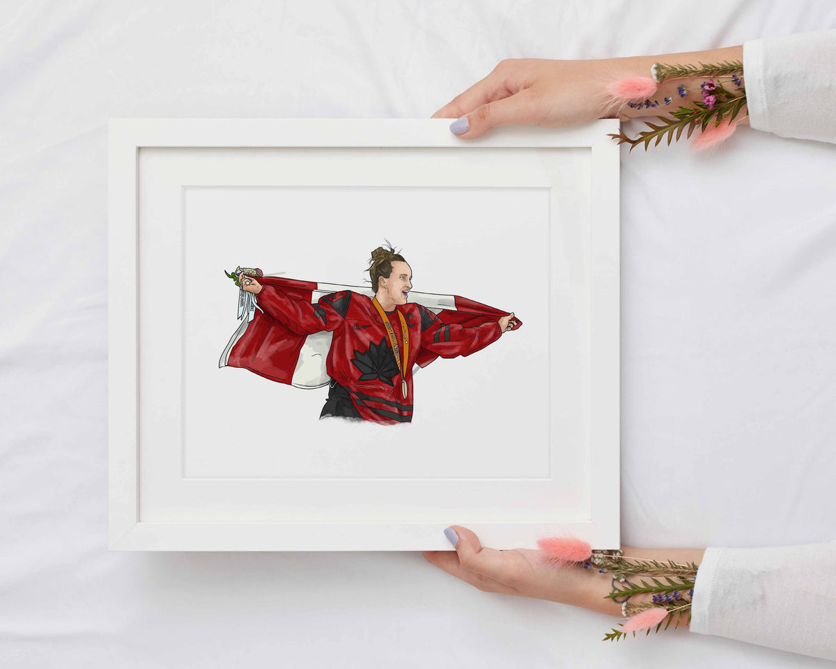 Poulin Team Canada Print – Gassy Jack Art